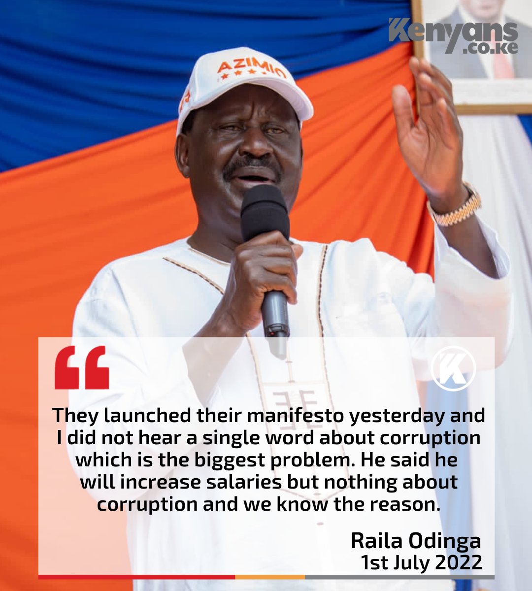 Africa Updates On Twitter Rt Kenyans Raila Odinga Pokes Holes In Dp