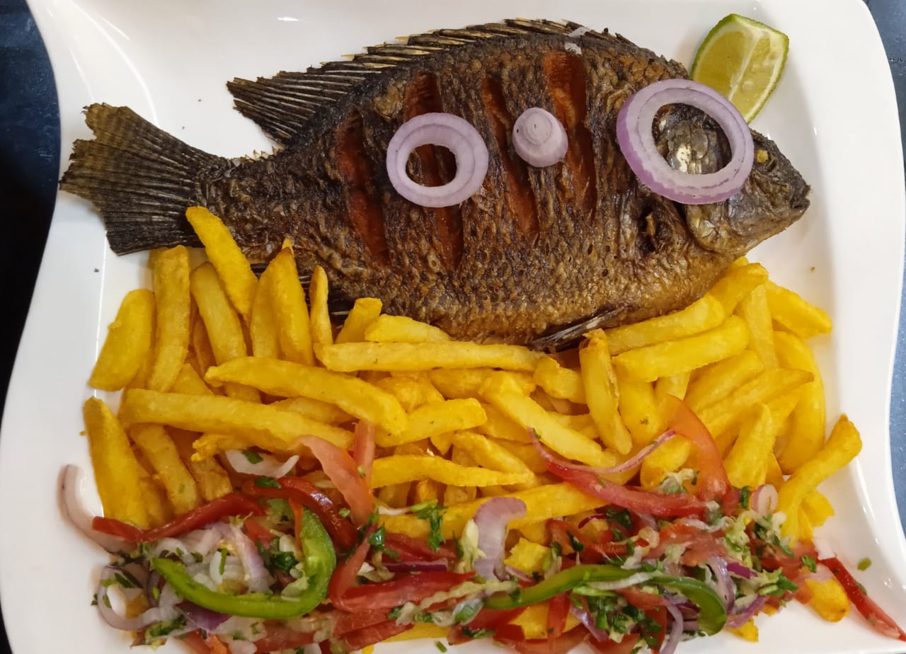 Fried Tilapia And Fries