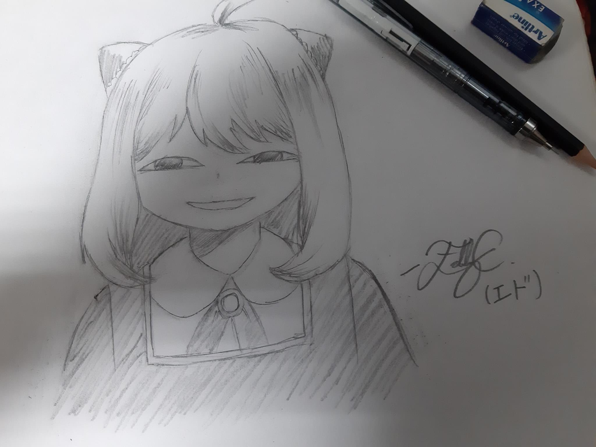 EDDZ C. (エド) on Twitter: "Anya Forger #traditionalart #spyxfamily #ファンアート https://t.co ...