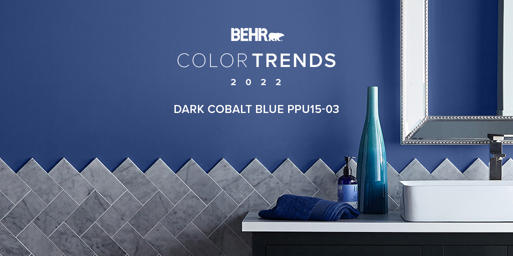 Dark Cobalt Blue Paint