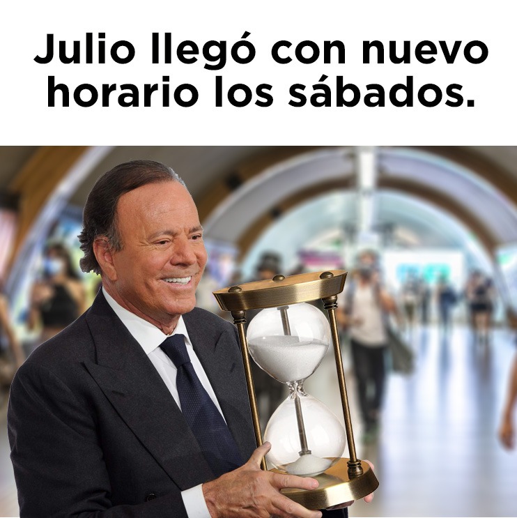 Metro De Santiago Nuevoviaje On Twitter ¡julio Llegó Con Todo