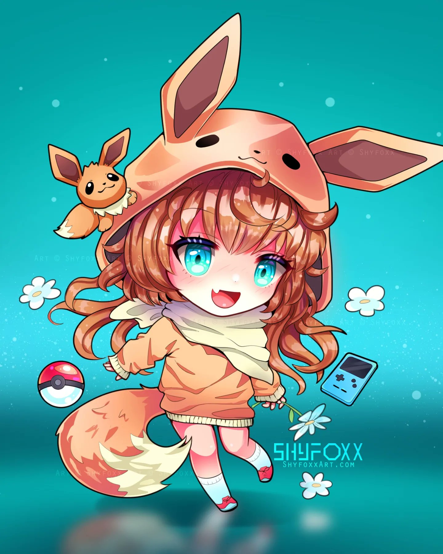 Eevee Human Chibi