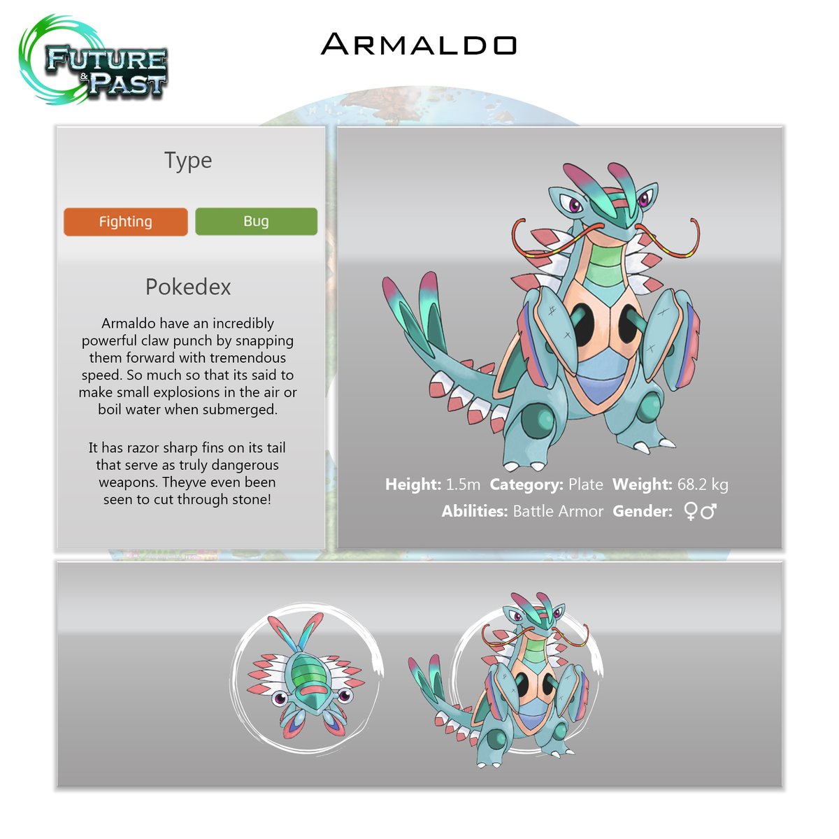 Armaldo Evolution Chart