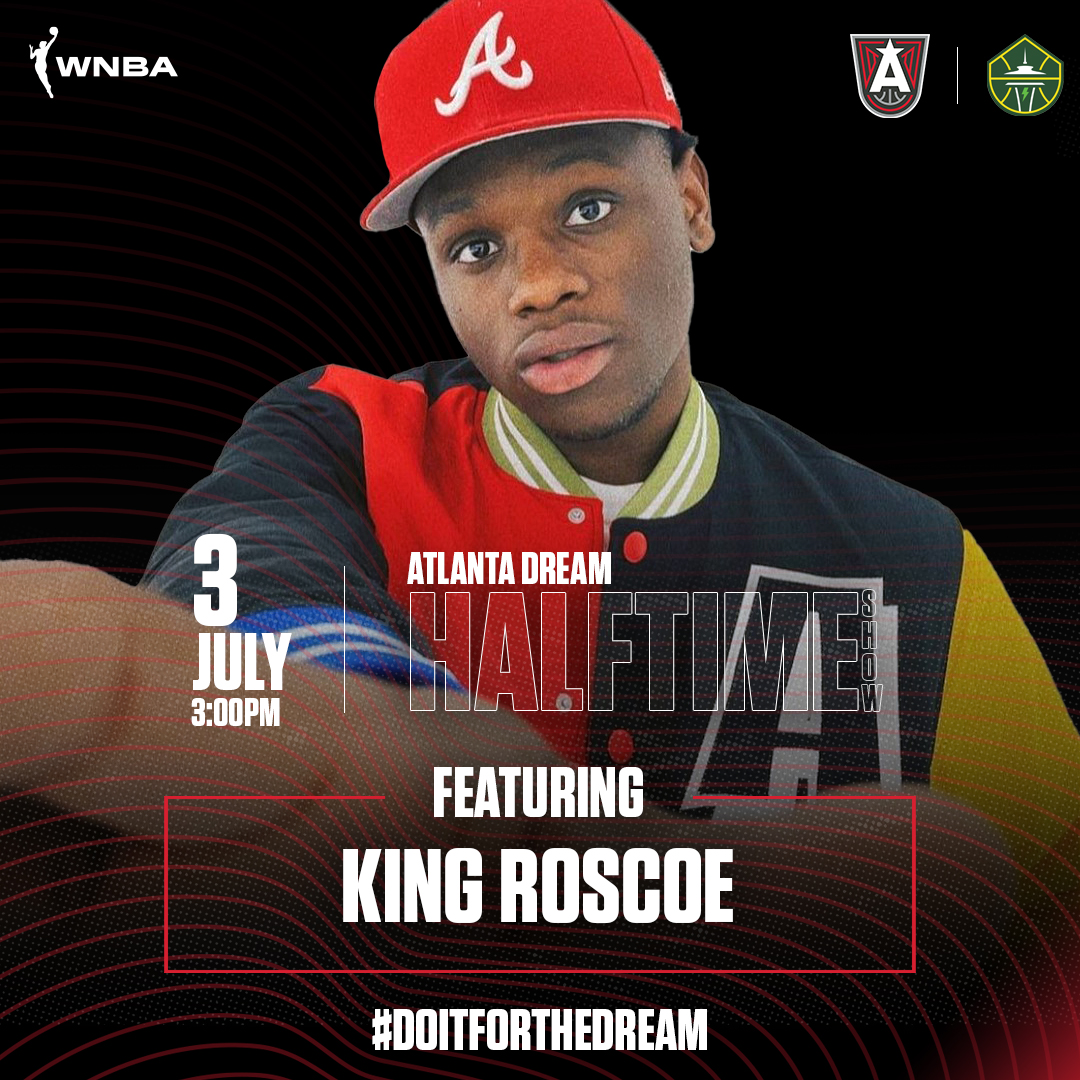 Atlanta Dream on Twitter: "KING 👑 ROSCOE TAKES @GatewayArena. https://t.co/rryM18nLaG" / Twitter