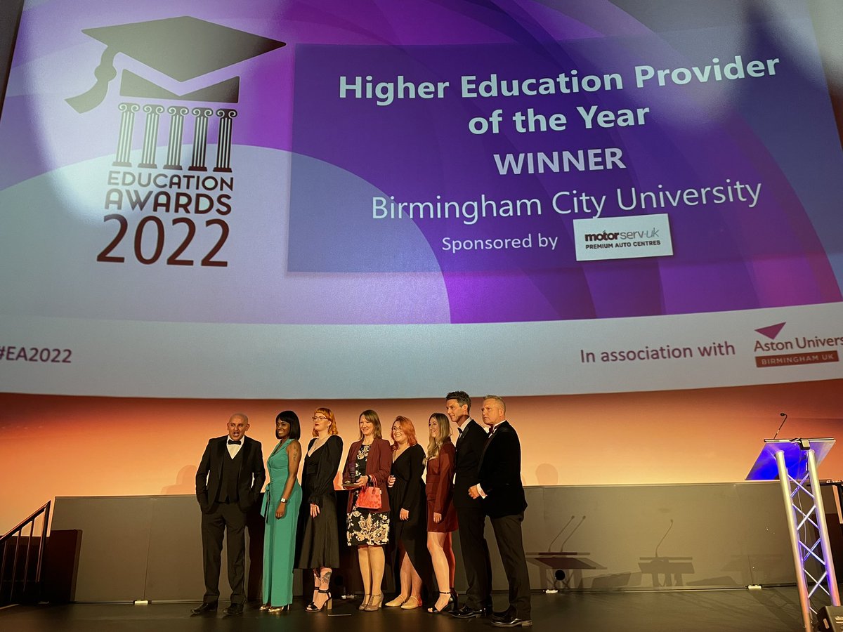 Education Awards on Twitter: "Our winners of our ‘Higher Education Provider of the year’ goes to ...