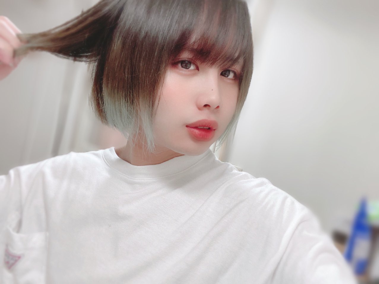 дуга on Twitter: "RT @amane_rus: 毛先青っぽくなったよ💙⋆͛*͛ https://t.co/7Sqr6XTHek" / Twitter