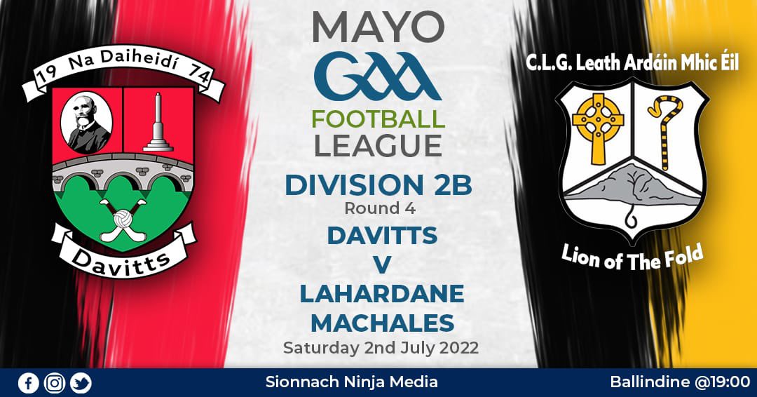 Davitts GAA Club | Ballindine – Irishtown, County Mayo