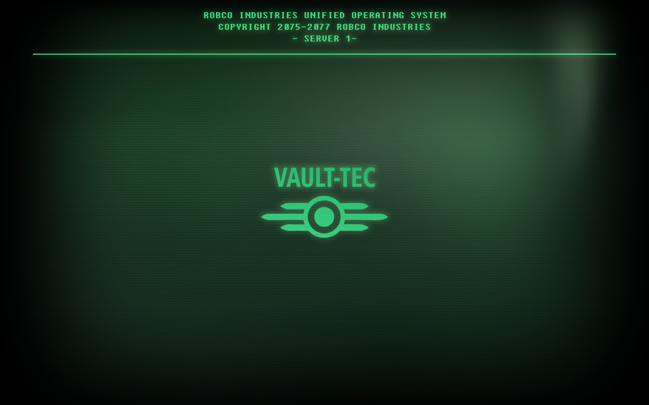 Fallout 4 Terminal Wallpaper