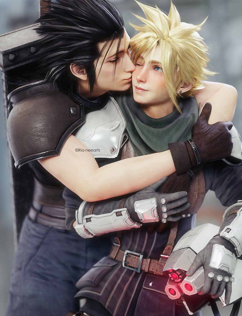 Final Fantasy Zack And Cloud Yaoi