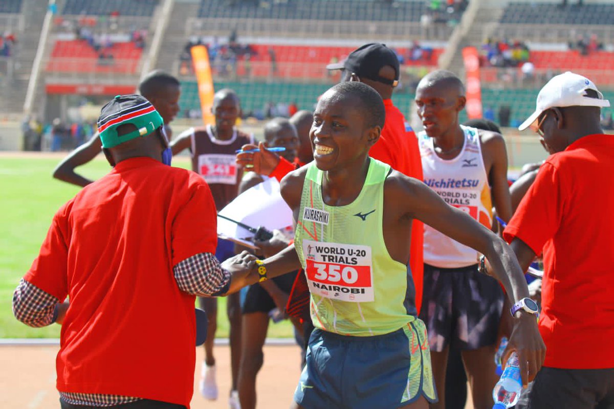 Absa Bank Kenya on Twitter: "17 year old Samuel Kibathi edged out Shadrack Rono in a closely ...