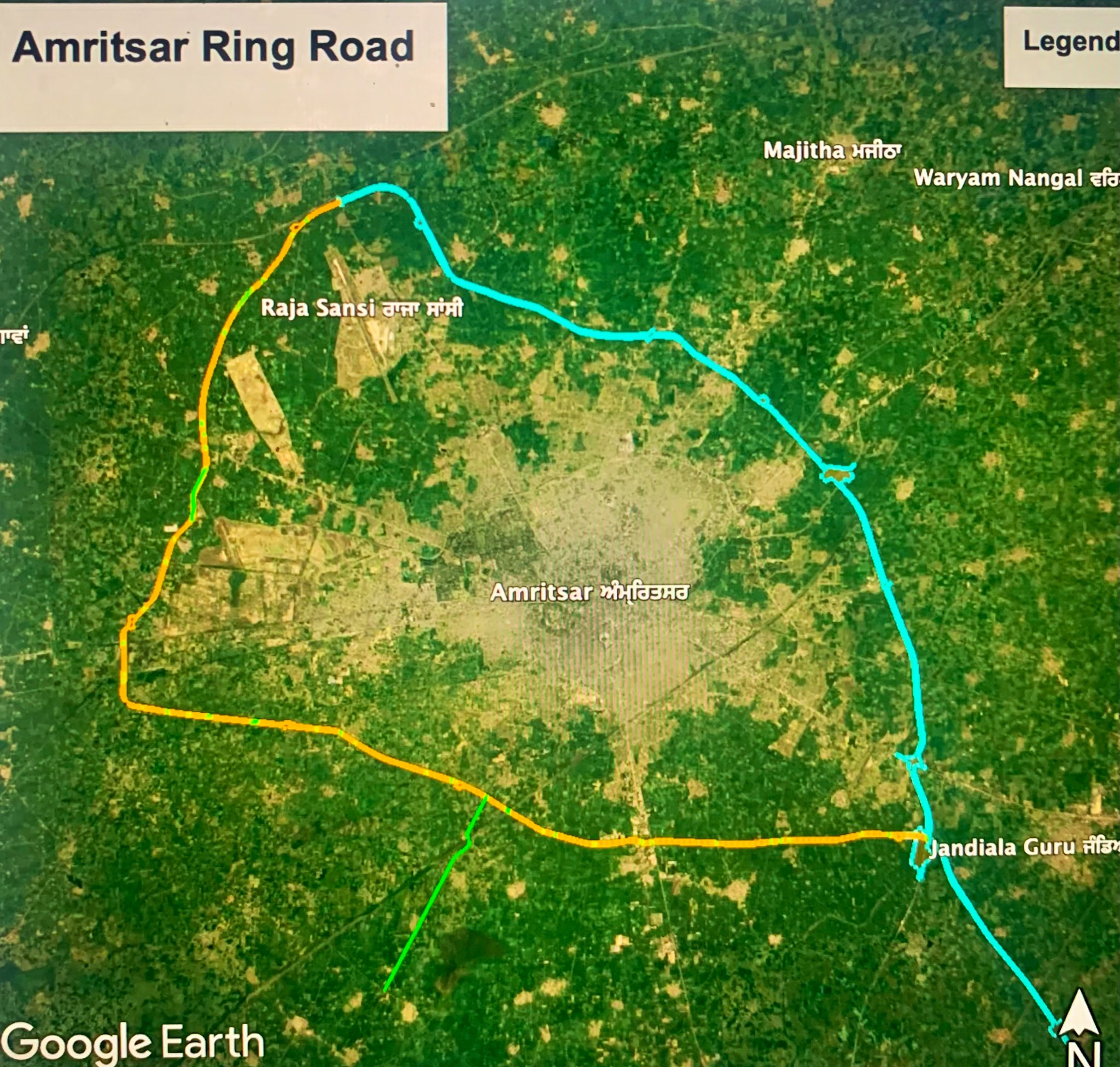 Amritsar Map Hd Delhi Amritsar Katra Expressway: Status & Route Map
