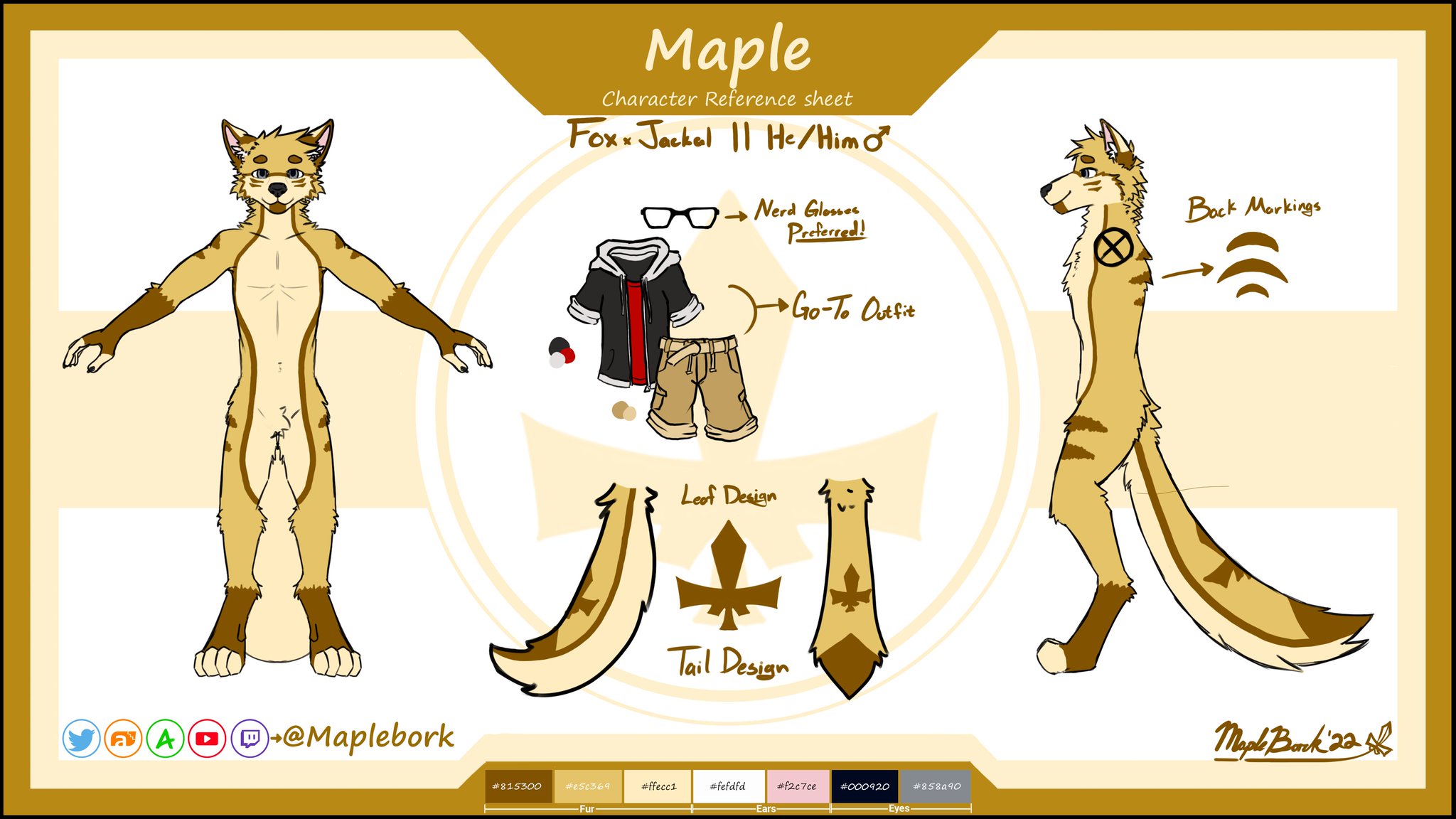 Maple on Twitter: "Wowie! A long overdue ref sheet renewal! Finally, up to date with the current ...
