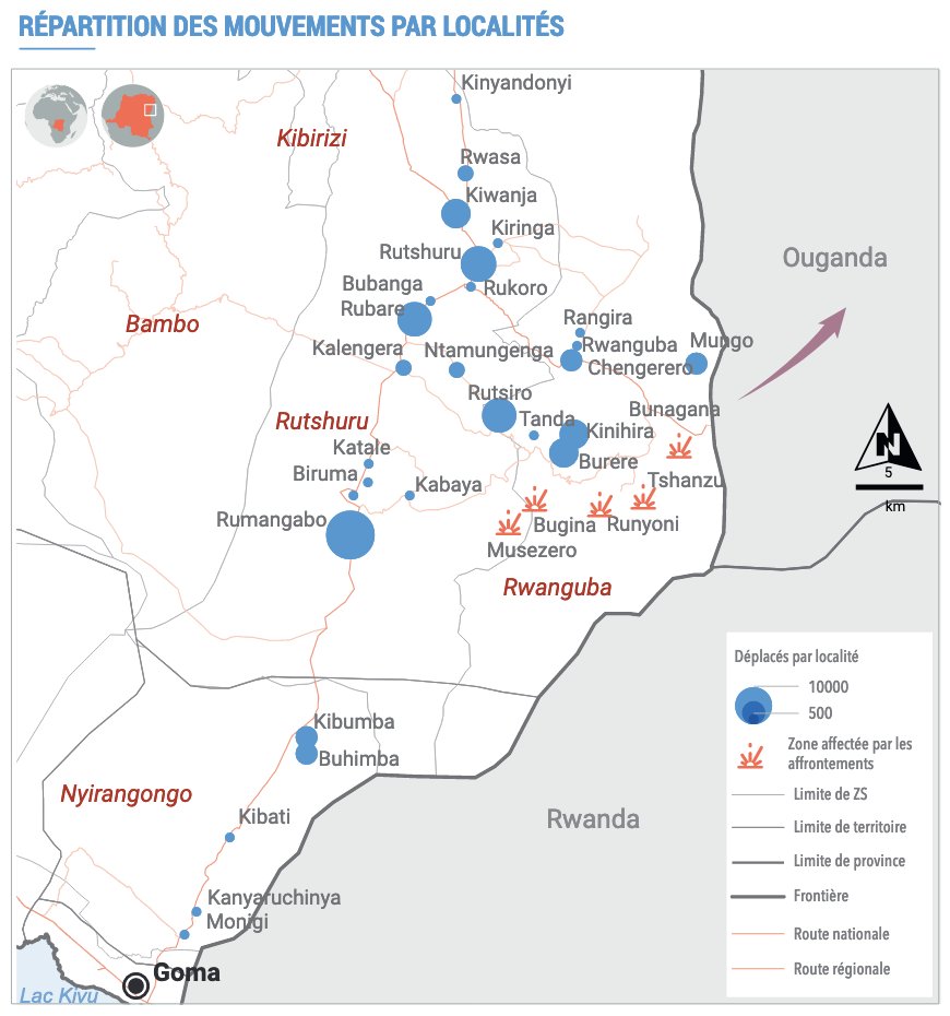 Christophe RIGAUD on Twitter: "#RDC Nord-Kivu : au 28 juin, les affrontements entre #M23 et # ...