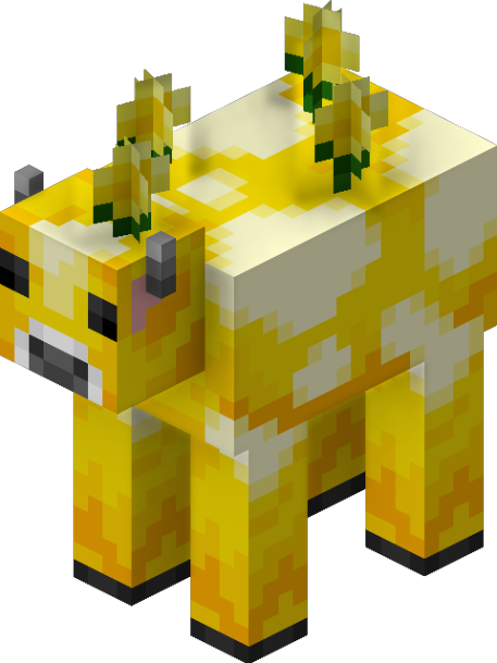 Minecraft Cow Png