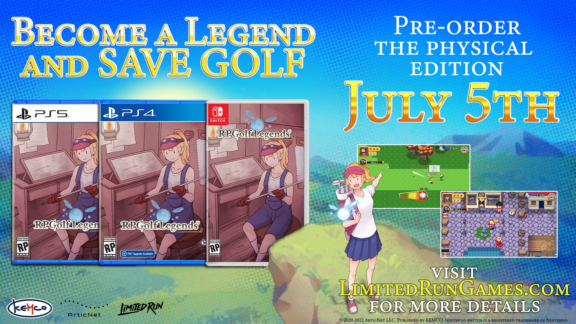 Limited Run Games On Twitter ICYMI Become The Legend In This Golf limited-run-games-on-twitter-icymi-become-the-legend-in-this-golf