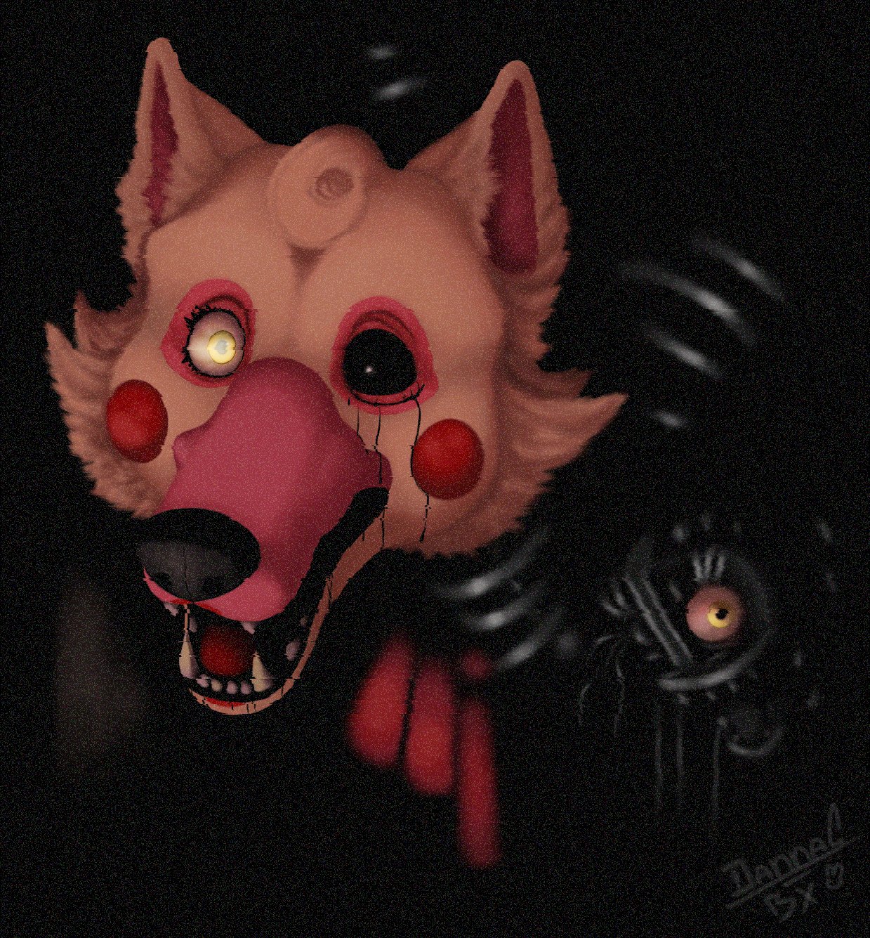 Fnaf 2 Mangle Fanart