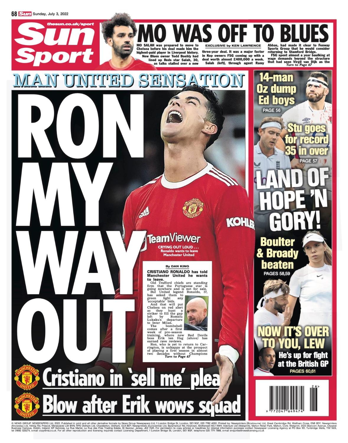 Manchester United Newspapers