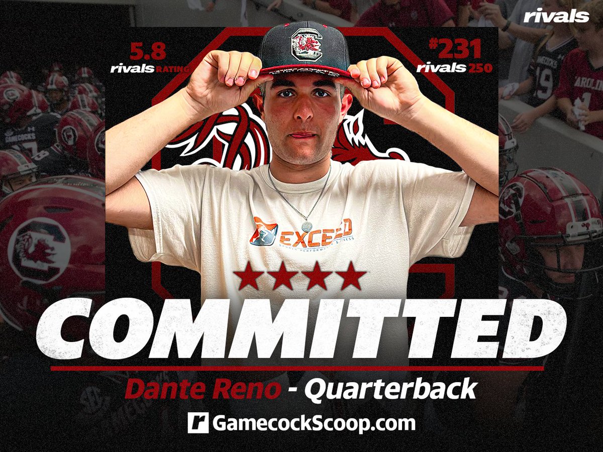 2024 4* QB Dante Reno commits to South Carolina : r/CFB