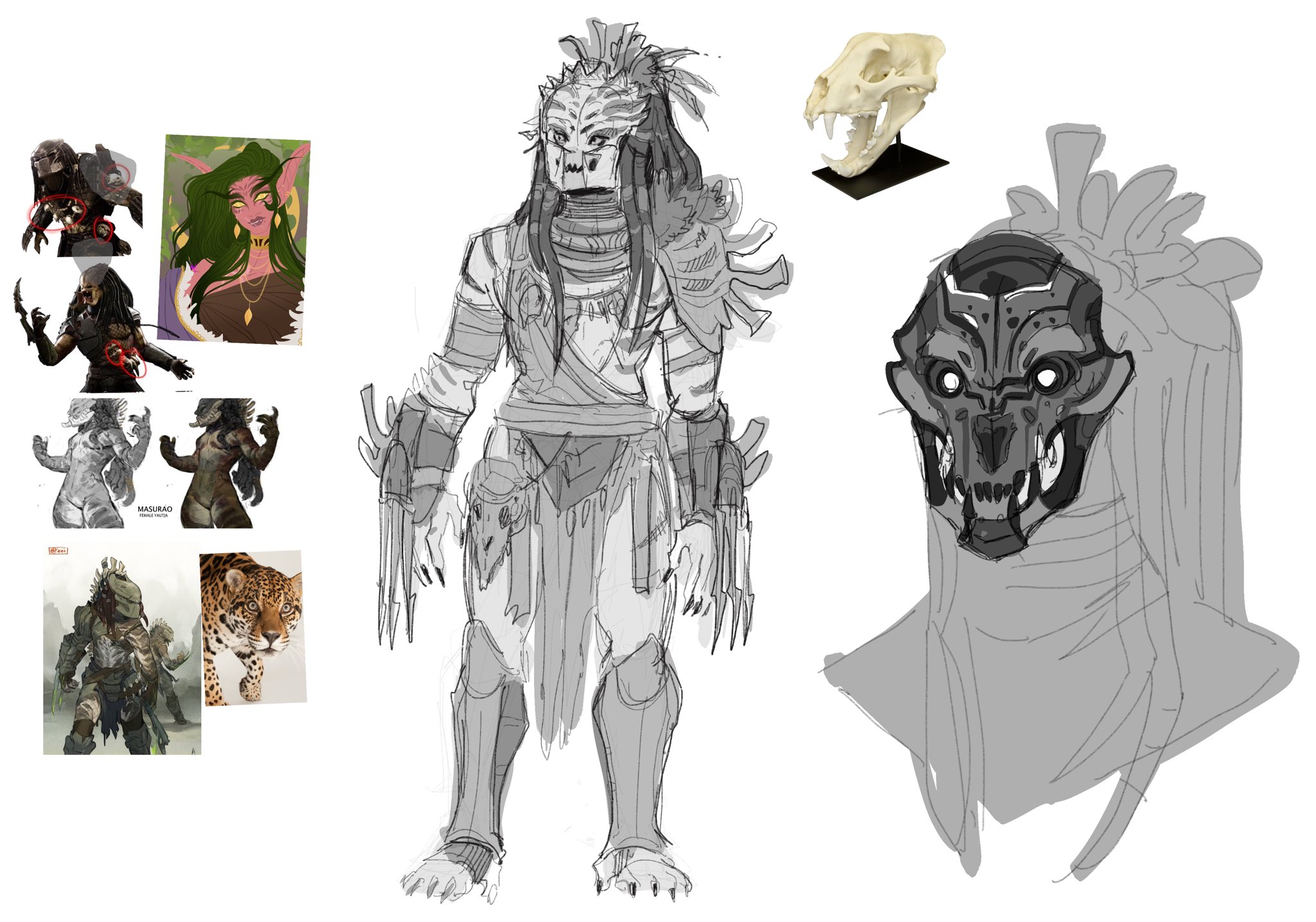 Predator Huntress Art