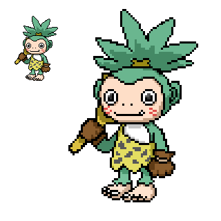 Chespin Pixel Art