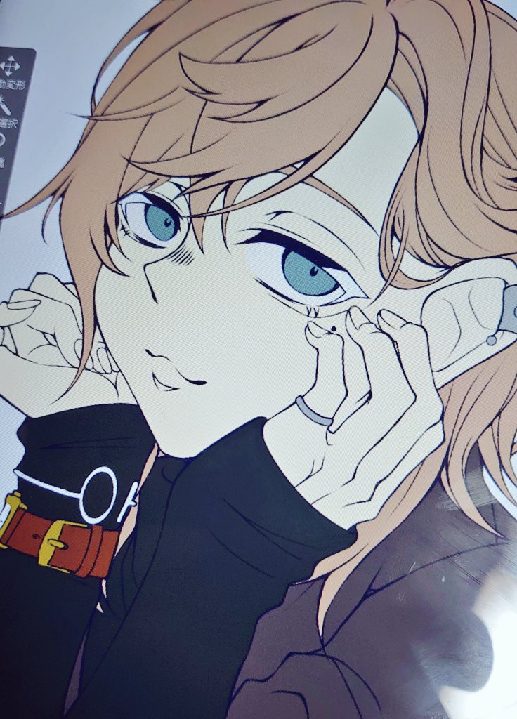 「素晴らしい絵があがってたので、こちらも負けじと途中経過をあげる。 色分けが完了し」|9ziR_🐳のイラスト