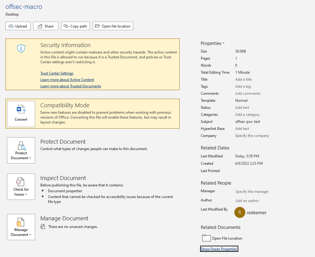 Ptrace Security GmbH on Twitter: "Weaponizing and Abusing Hidden Functionalities Contained in ...