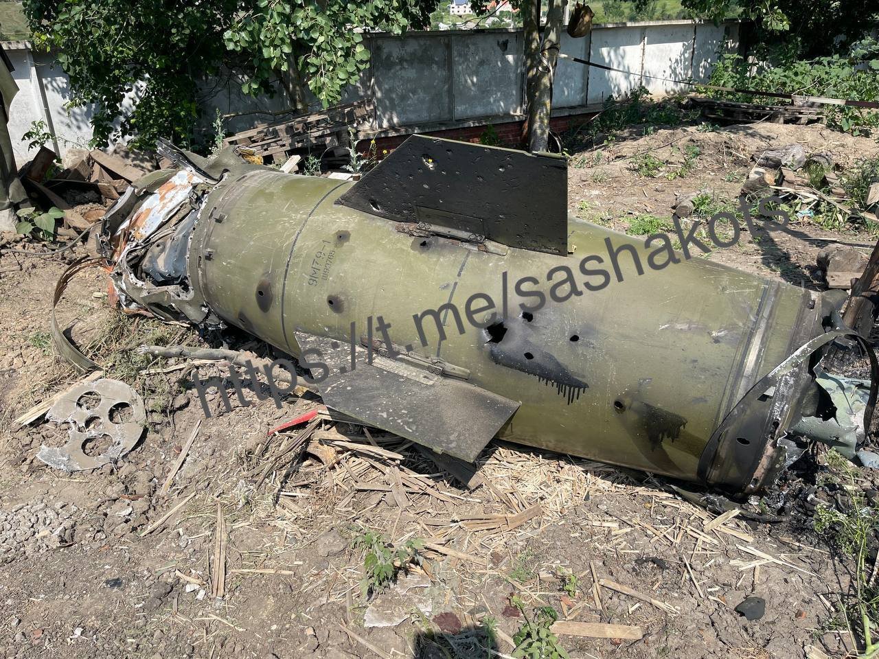 Rob Lee on Twitter: "Reportedly photos of the wreckage of one of the 9M79-1 Tochka-U missiles ...