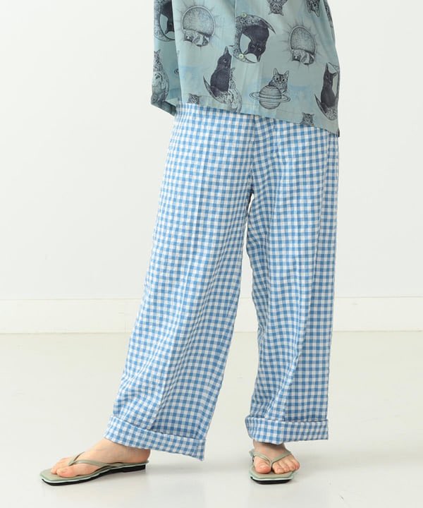 20周年の中川翔子🪐 on Twitter: "mmts ゆるっとギンガムチェックパンツ さわやか楽ちん夏に最高 https://beams.co.jp/item/mmts/pants ...