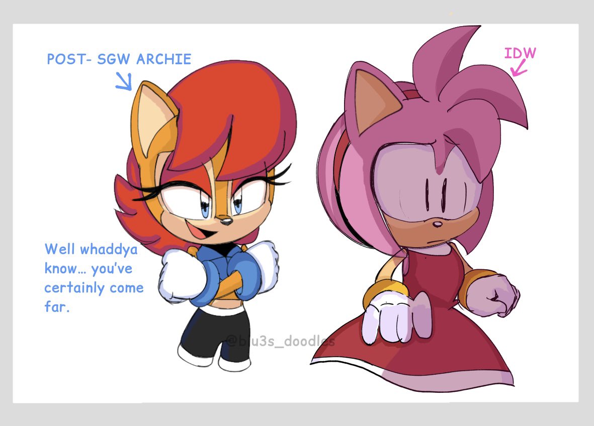 blue || art hiatus (?) on Twitter: "i like to think that sally’s proud of what she’s become ...