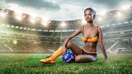 Netherlands World Cup Body Paint