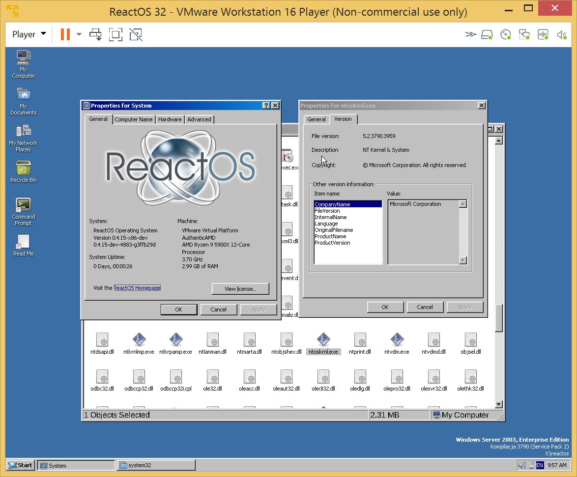 ReactOS on Twitter: "Remember George's security efforts? Thanks to his work, after dozens of ...