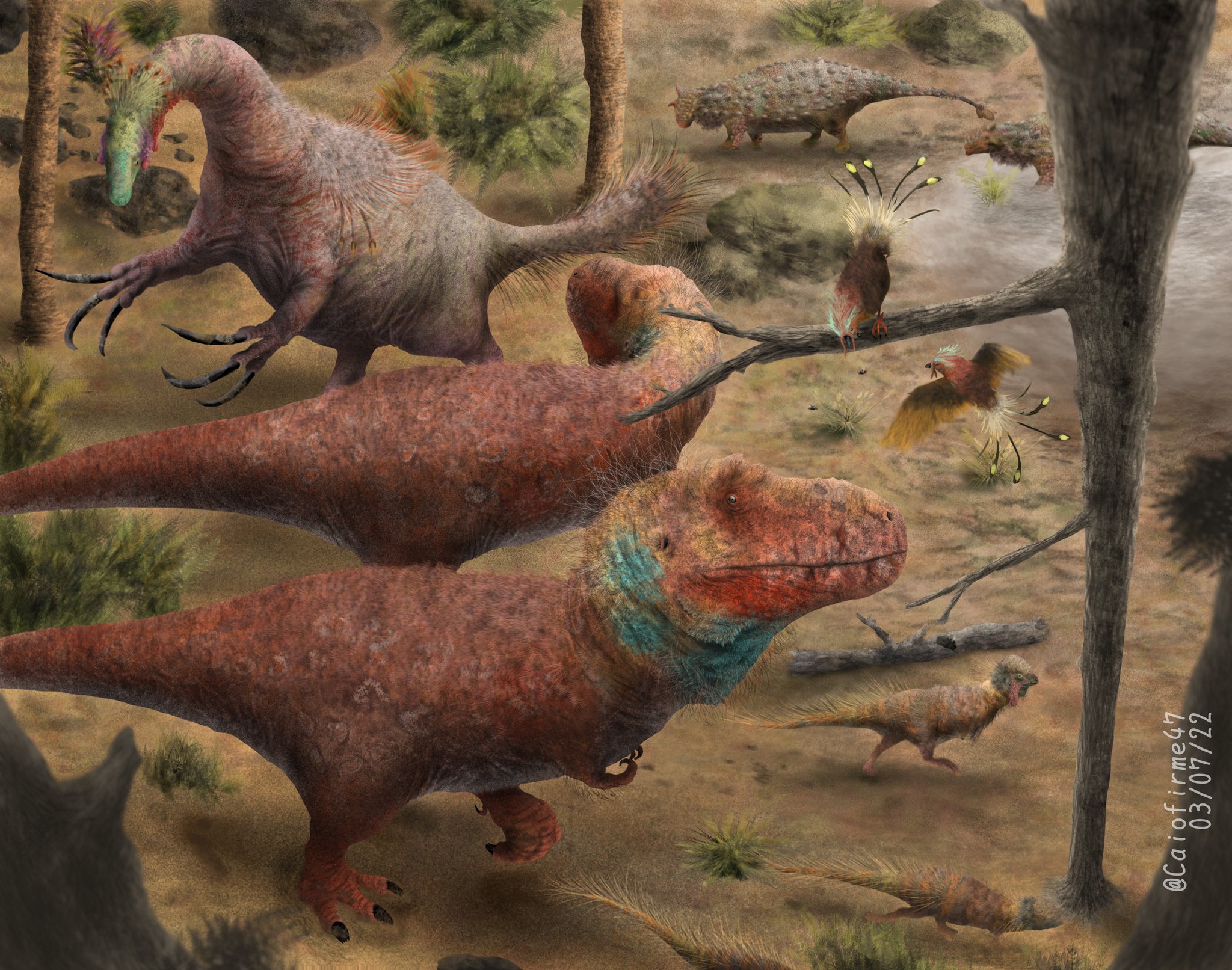 Therizinosaurus Vs Tarbosaurus