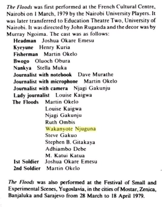 Museum of Kenyan Architecture on Twitter: "Stella performed alongside many Kenya theatre greats ...