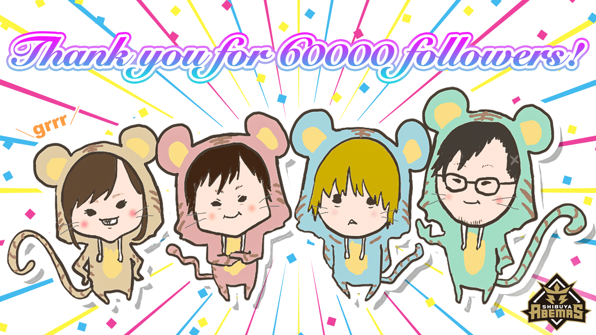 渋谷ABEMAS(シブヤアベマズ) on Twitter: ".:*ﾟ..:｡*ﾟ:.｡*ﾟ..:｡*ﾟ:.｡*ﾟ..:｡*ﾟ:.｡*ﾟ..:｡*ﾟ フォロワーさんが6万人を超えました ...