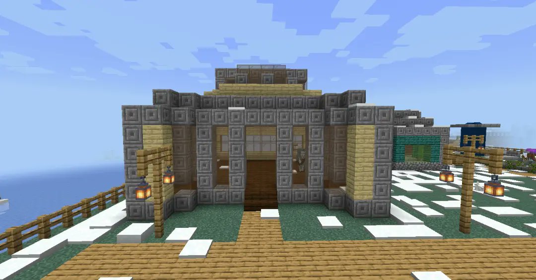 Edificio De La Tienda De Minecraft
