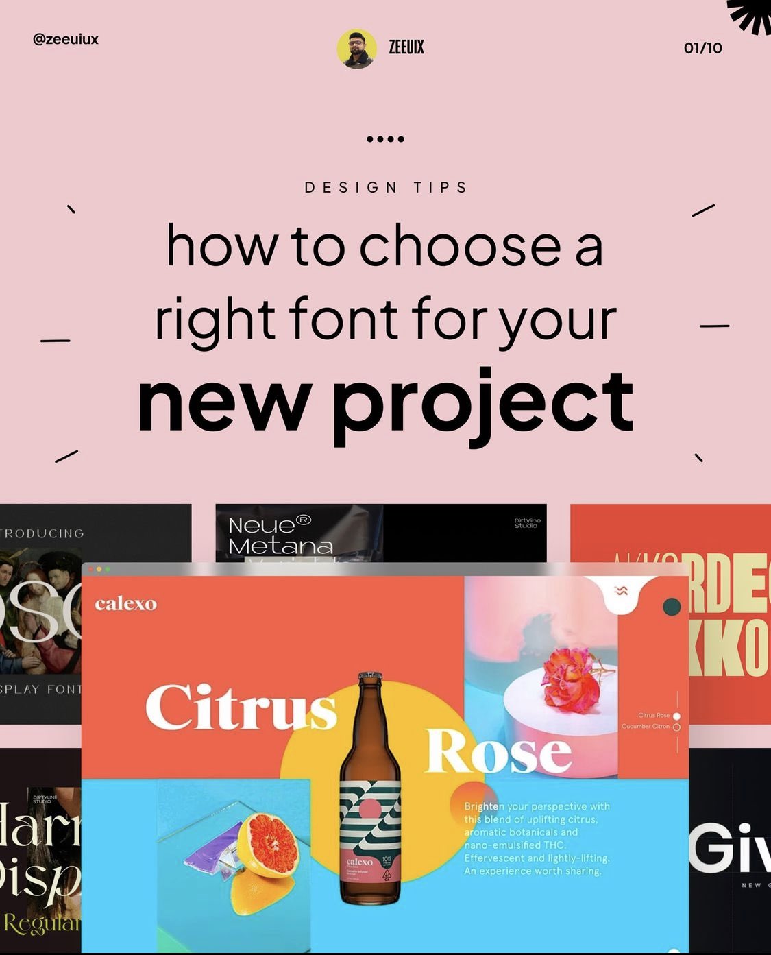Isaiah Adeleke on Twitter: "UI/UX designers; if you struggle with choosing fonts for a new ...