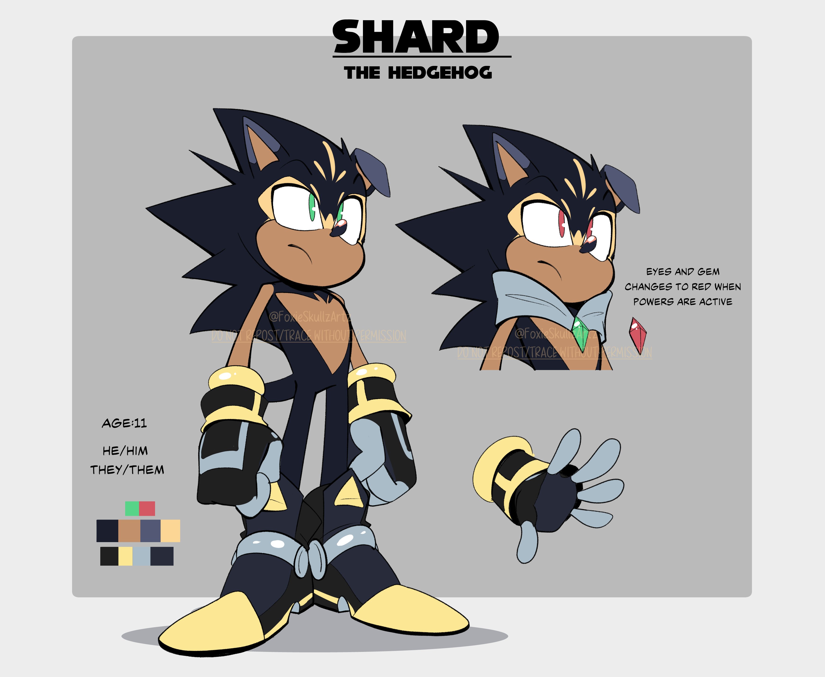 FoxieSkullz Artz on Twitter: "Been seeing a lot of sonadow fankids lately so I thought of ...