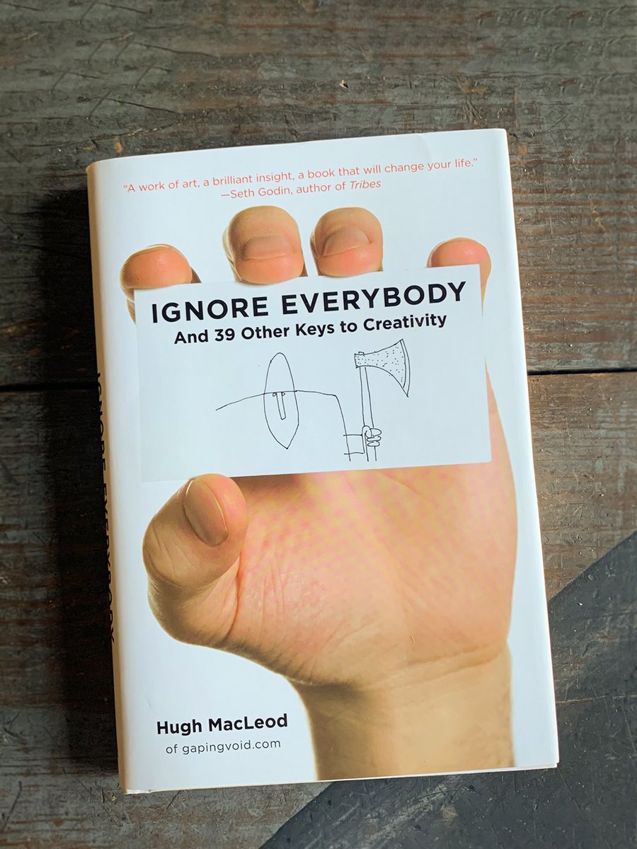 12 Lessons From "Ignore Everybody" 👇 1. The more unique your idea is ...