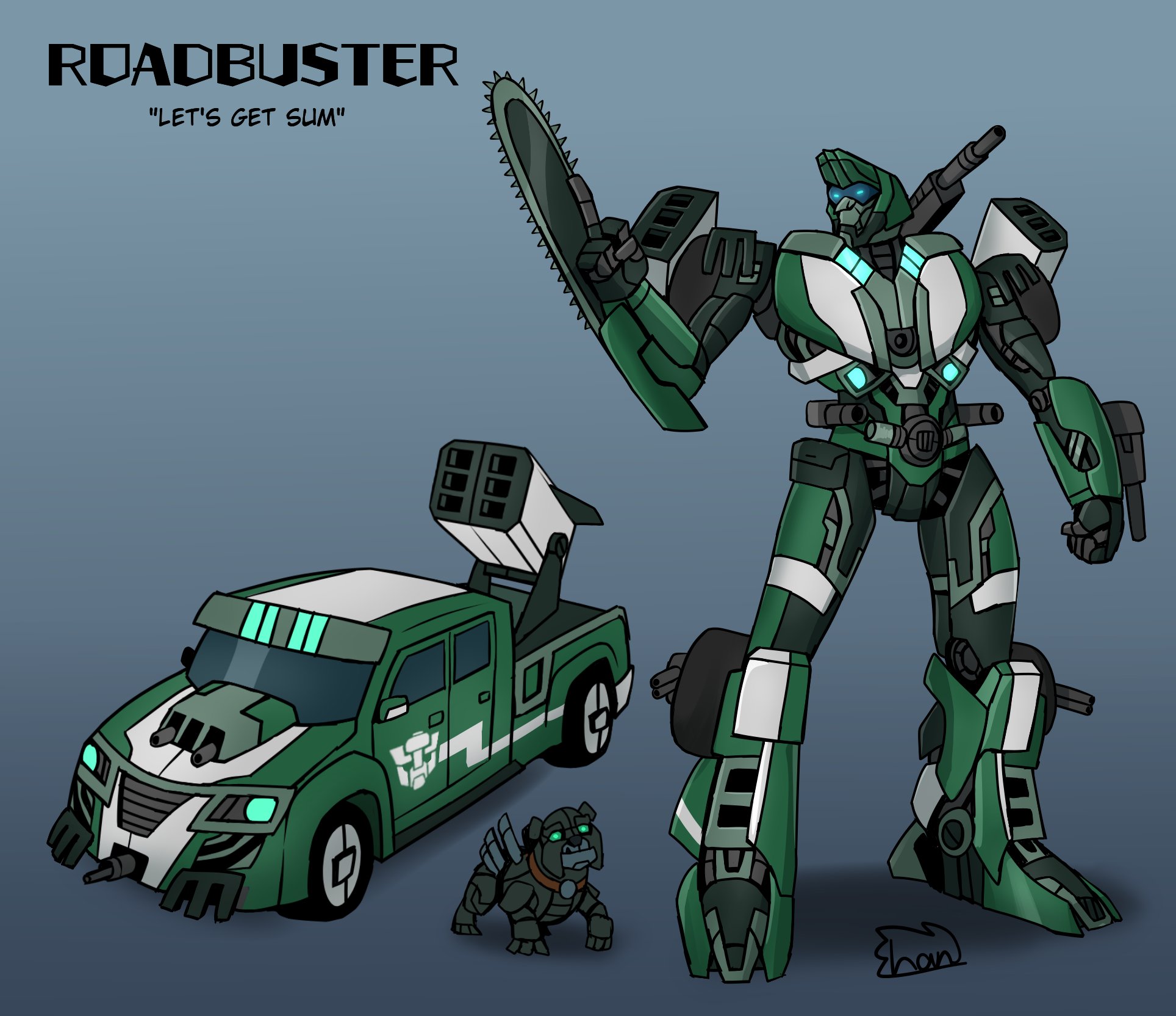 Transformers Roadbuster Car