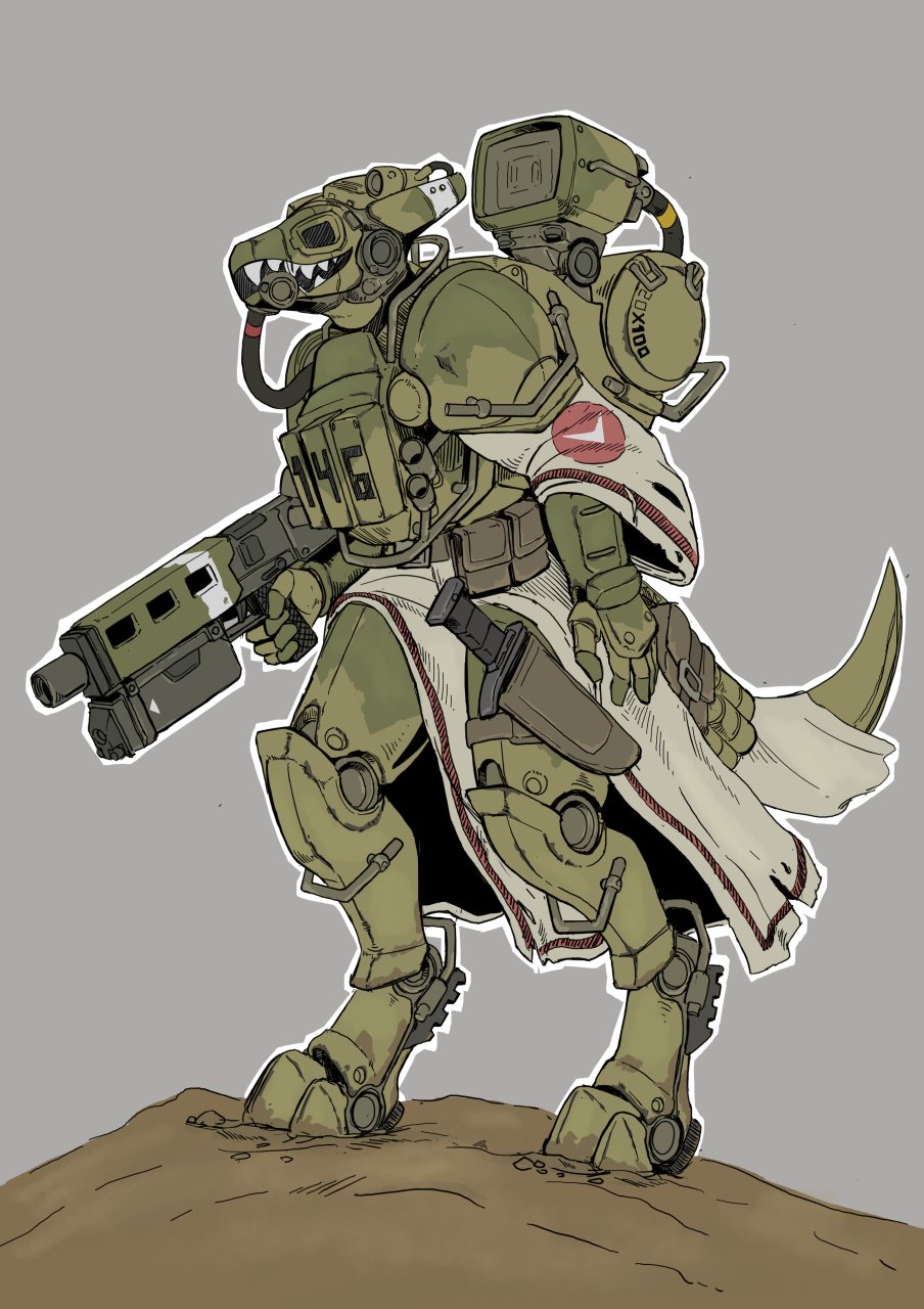 Lizardfolk In Armor