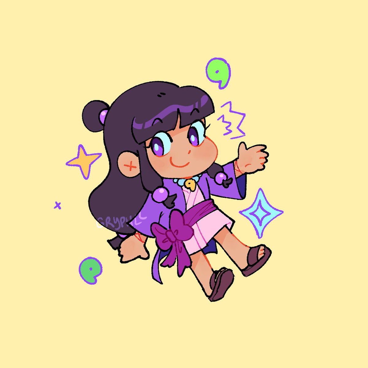 「making chibi samples (commissions coming」|jae のイラスト