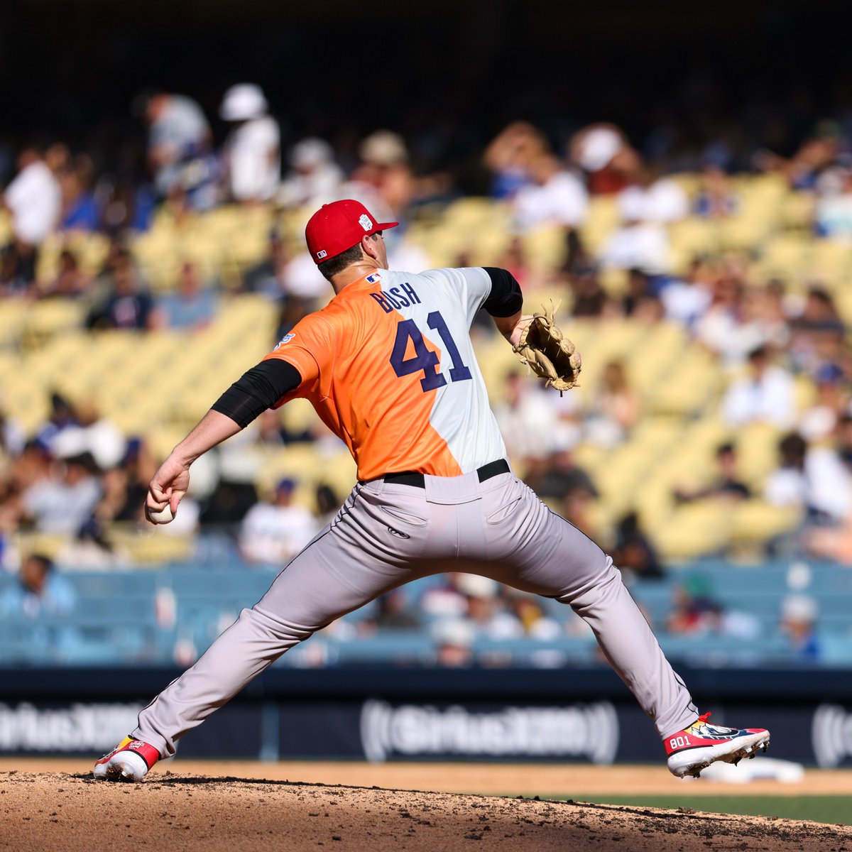 Ky Bush pitched a scoreless inning in today's Futures All-Star Game : r ...