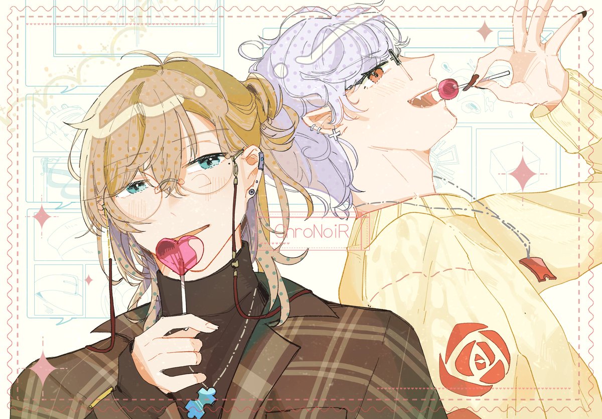 葛葉(にじさんじゲーマーズ) 「#くろのあとりえ #KuzuArt #かな絵 四周年おめでとうございます---」|3AM (busy👩‍💻☕️)のイラスト