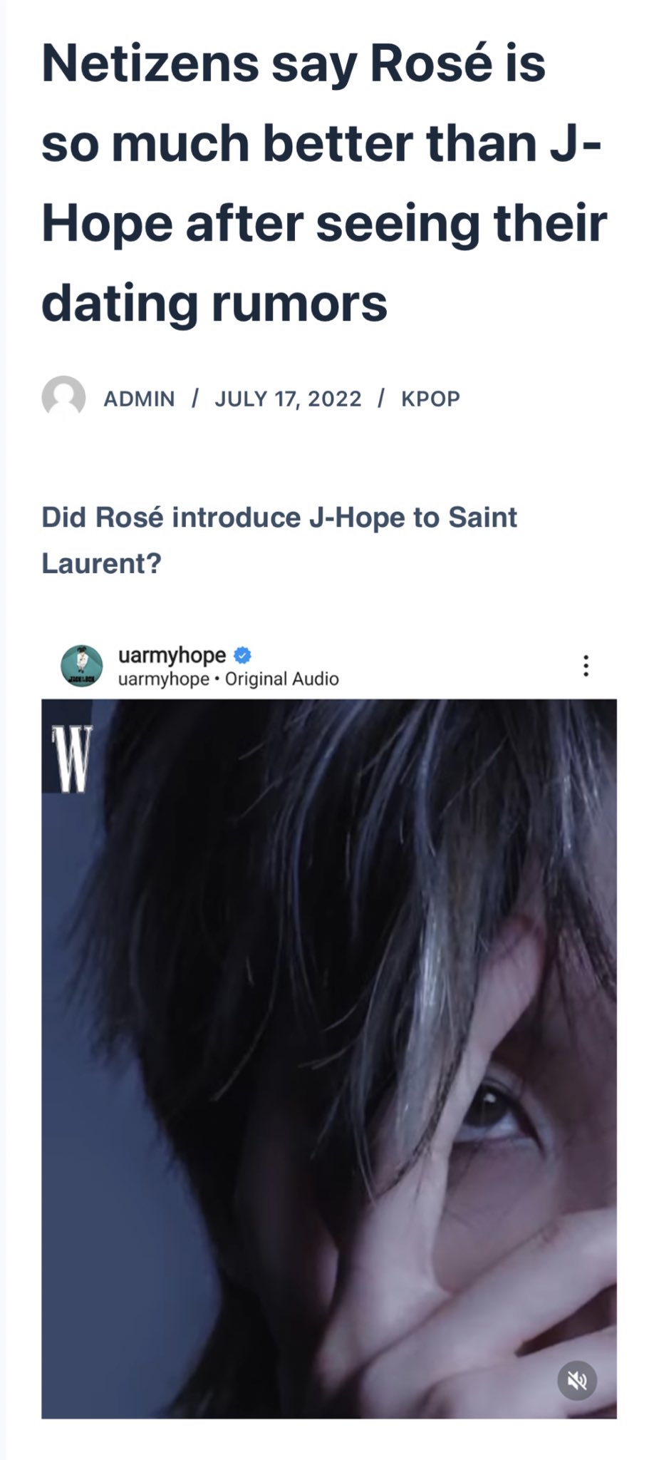 notpannchoa/notpannkpop/notnetizenbuzz on Twitter: "[ notpannkpop ] Netizens say Rosé is so much ...