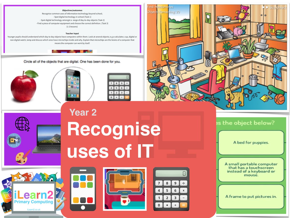 iLearn2 | Primary Computing. Made Easy. on Twitter: "Year 2 'Recognise ...