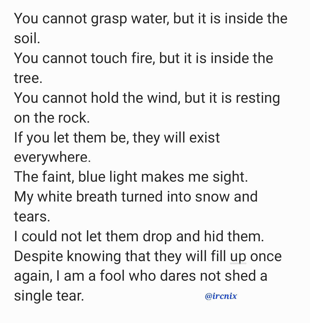 Fire And Ice Love Poem