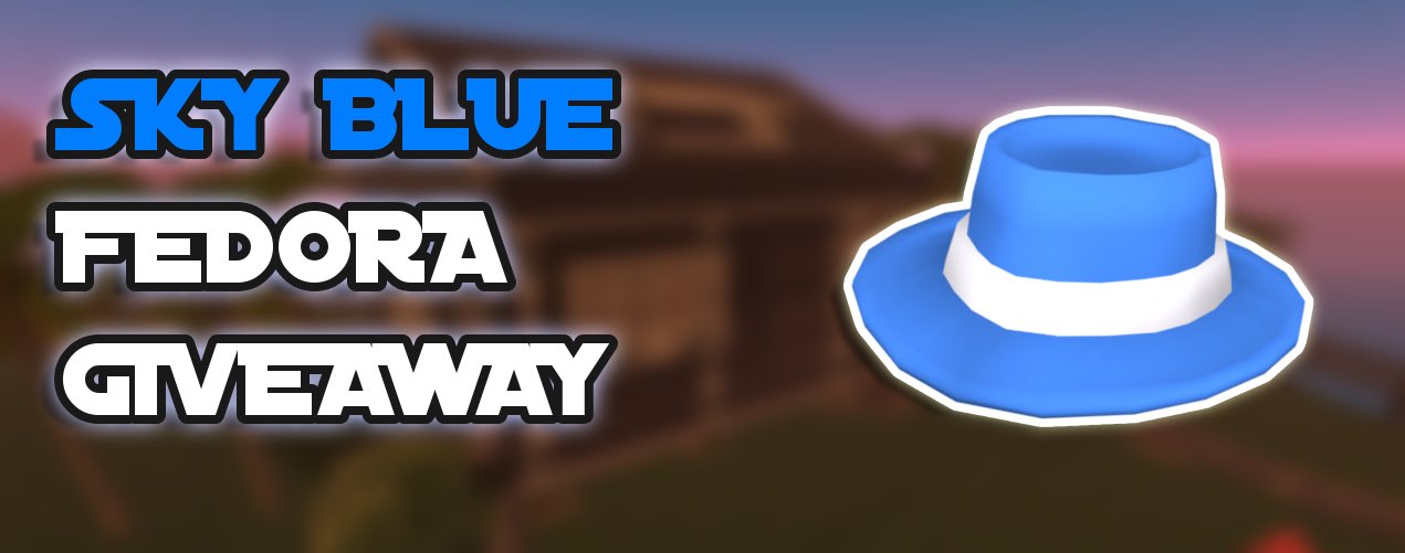 Polytoria on Twitter: "Guess what time it is? It’s time for another Sky Blue Fedora giveaway! We ...