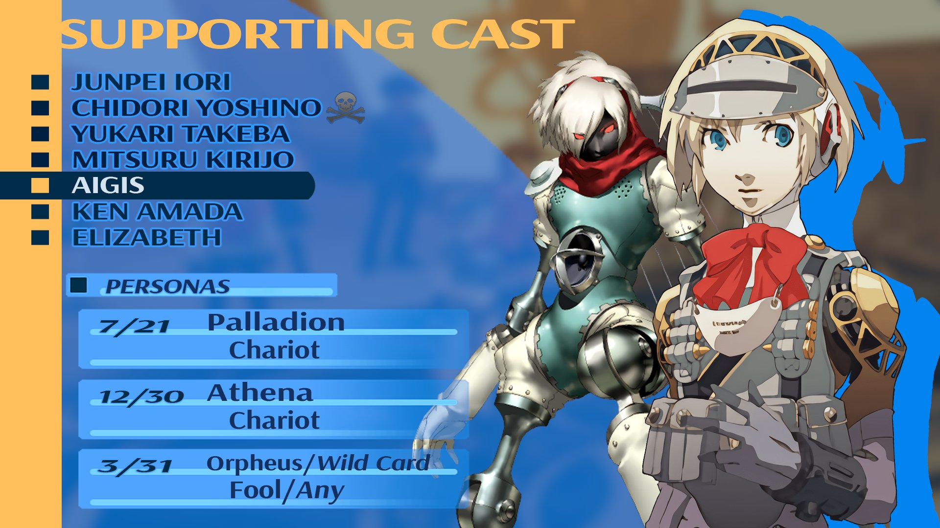 Aigis Persona Athena