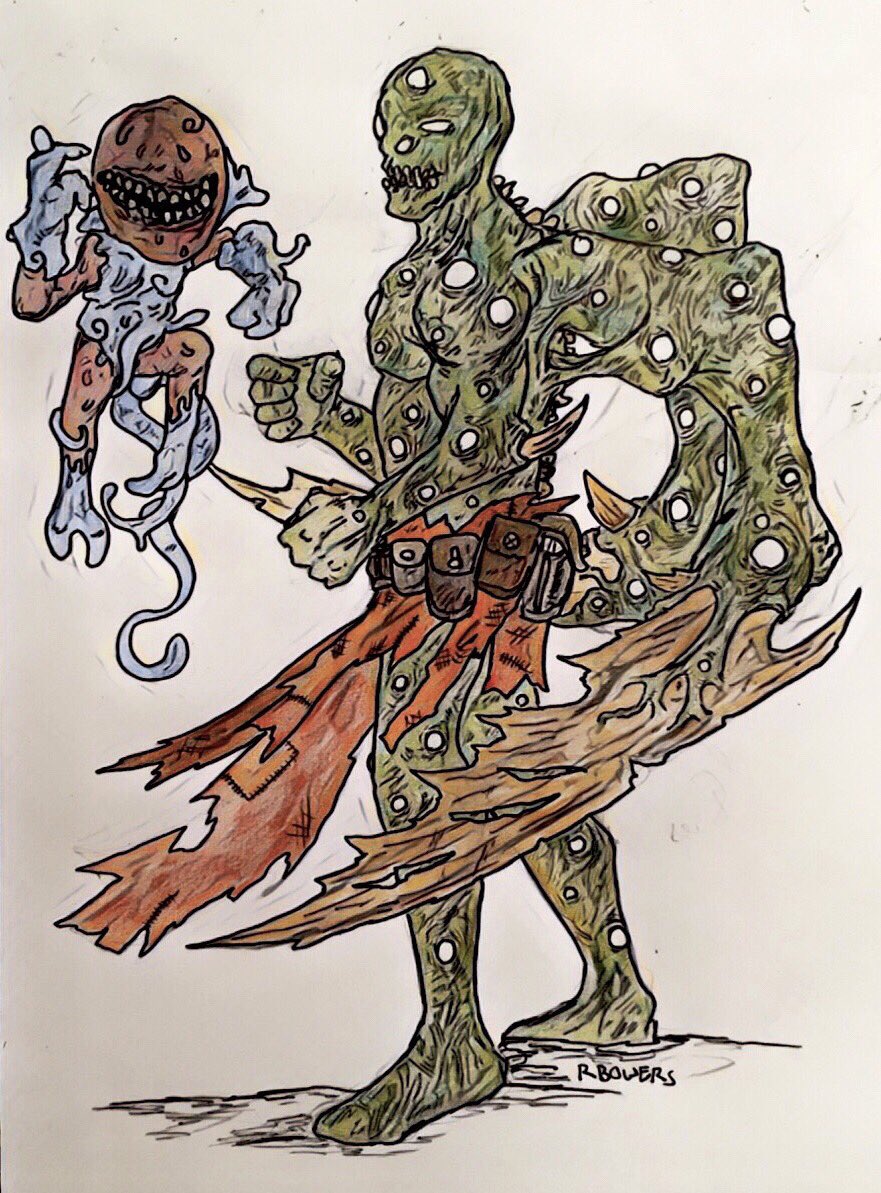 「Space Demon commission WIP OC created by @RyanBowers94 (firs」Ross ...