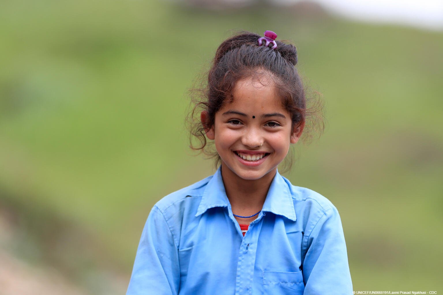 Smiling Indian Children Faces